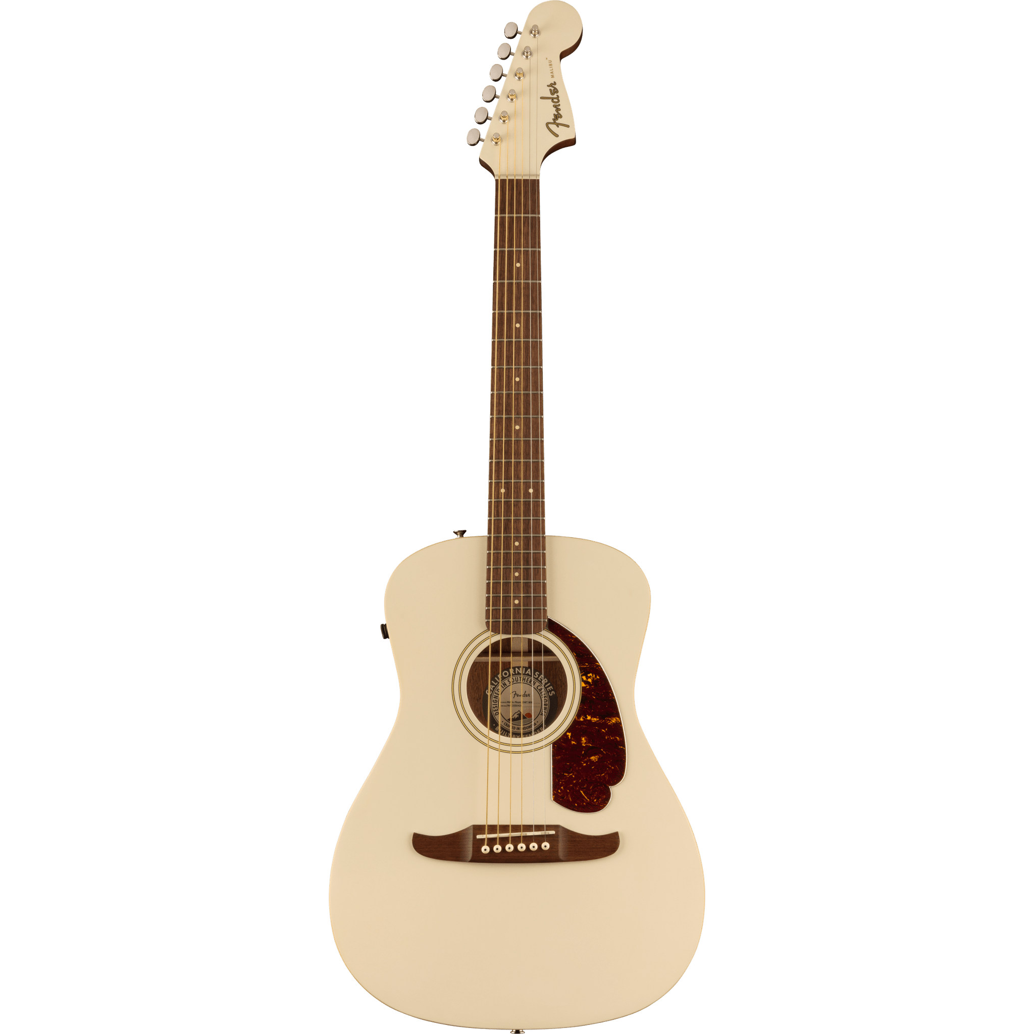Fender Malibu Player Acoustic Guitar - Olympic White – Joondalup Music ...