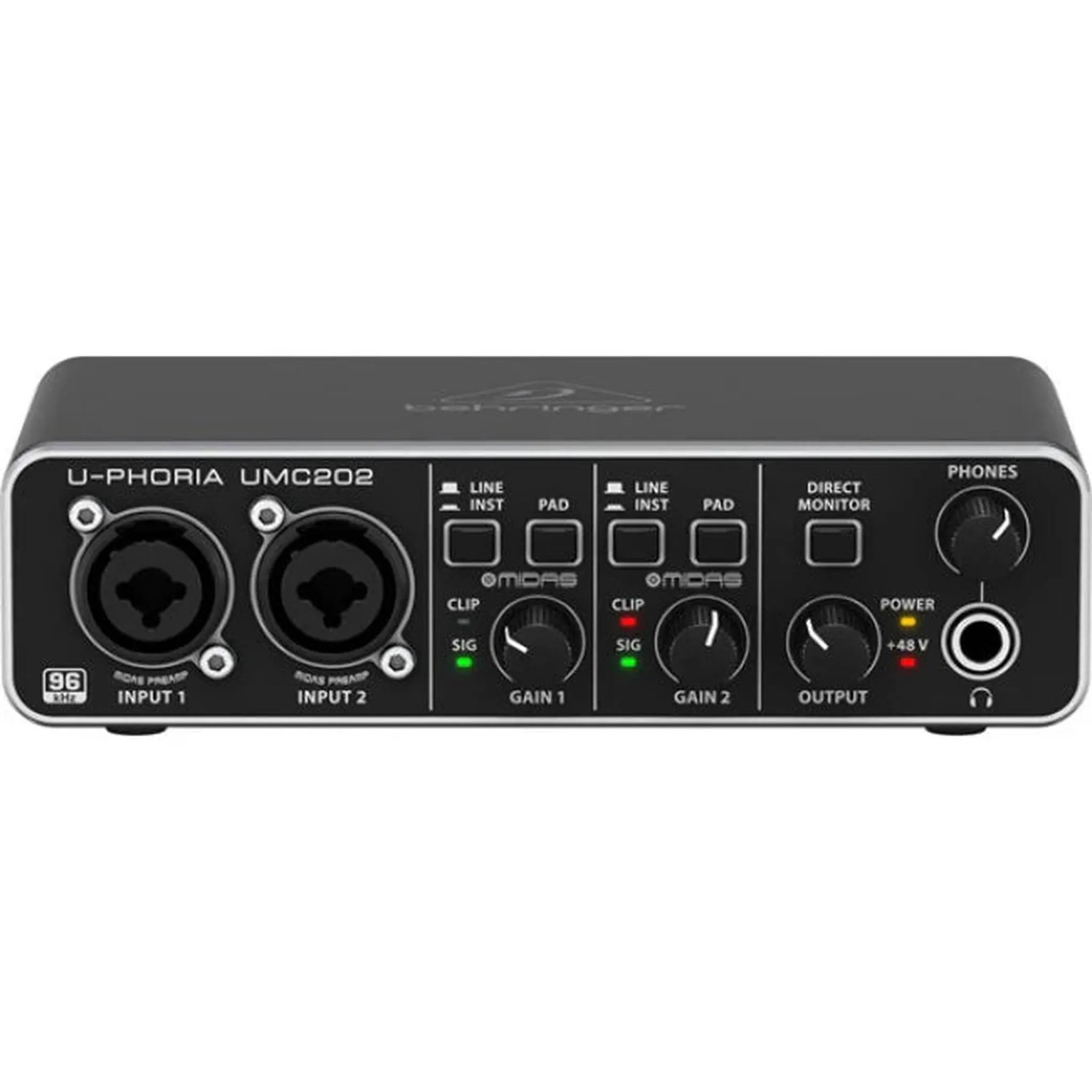 Behringer U-Phoria UMC202HD Audio Interface – Joondalup Music Centre